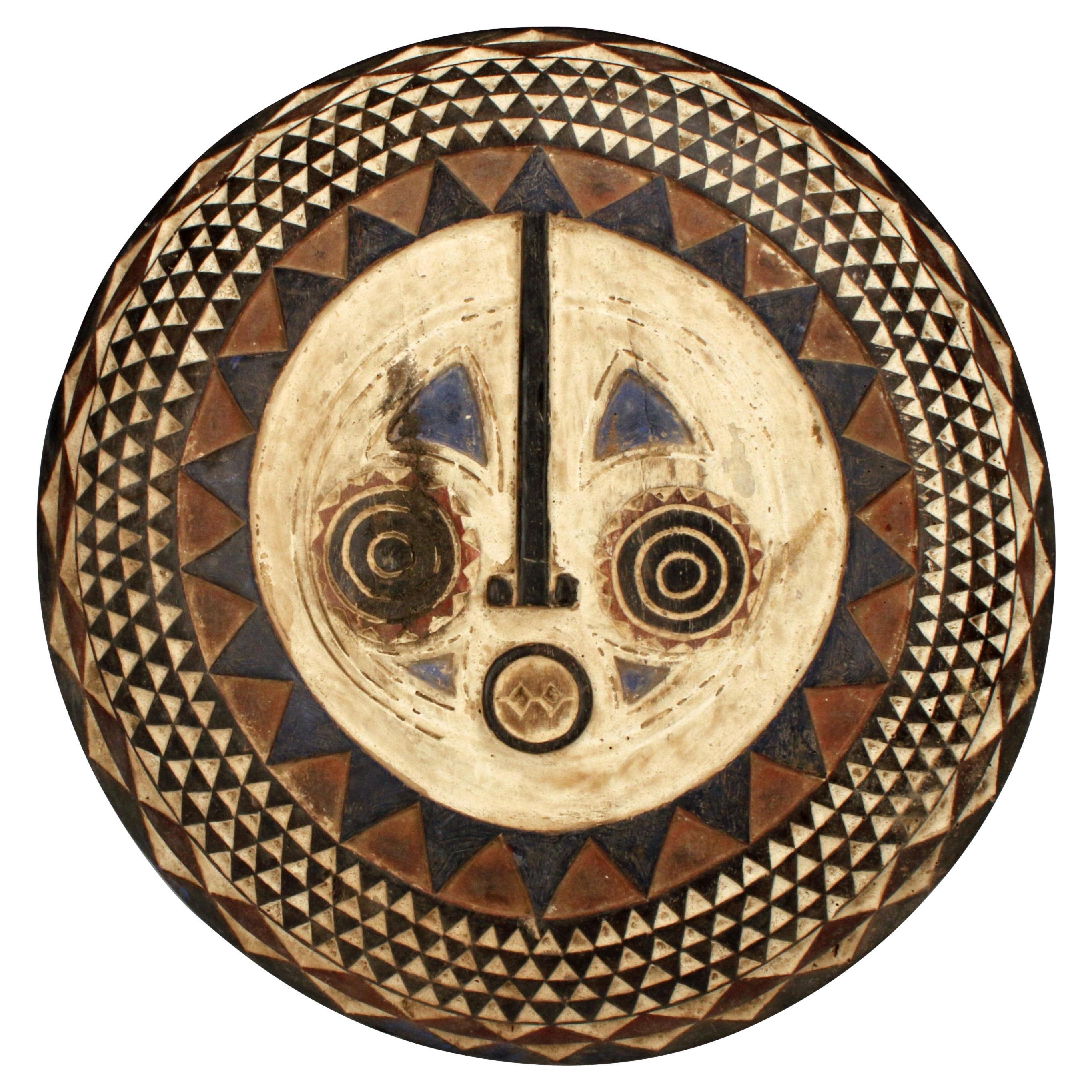 African Tribal Fine Kirdi Metal Shield Cameroon at 1stDibs