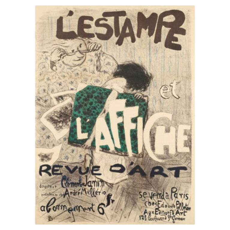 Original Vintage Poster-Pierre Bonnard-L'Estampe Et L'Afficher, 1897 at ...
