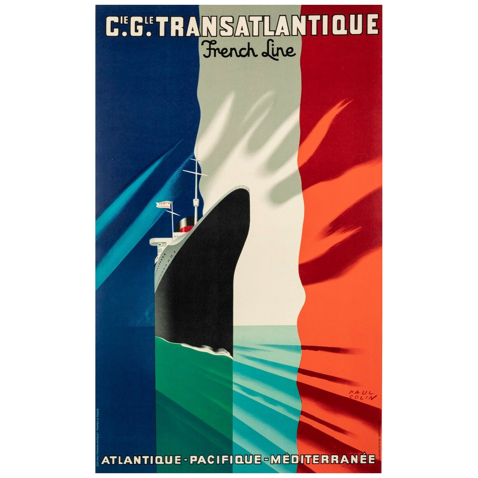 Mid-20th Century Original Vintage French Poster, 'Lyvia Holos' by Jean ...