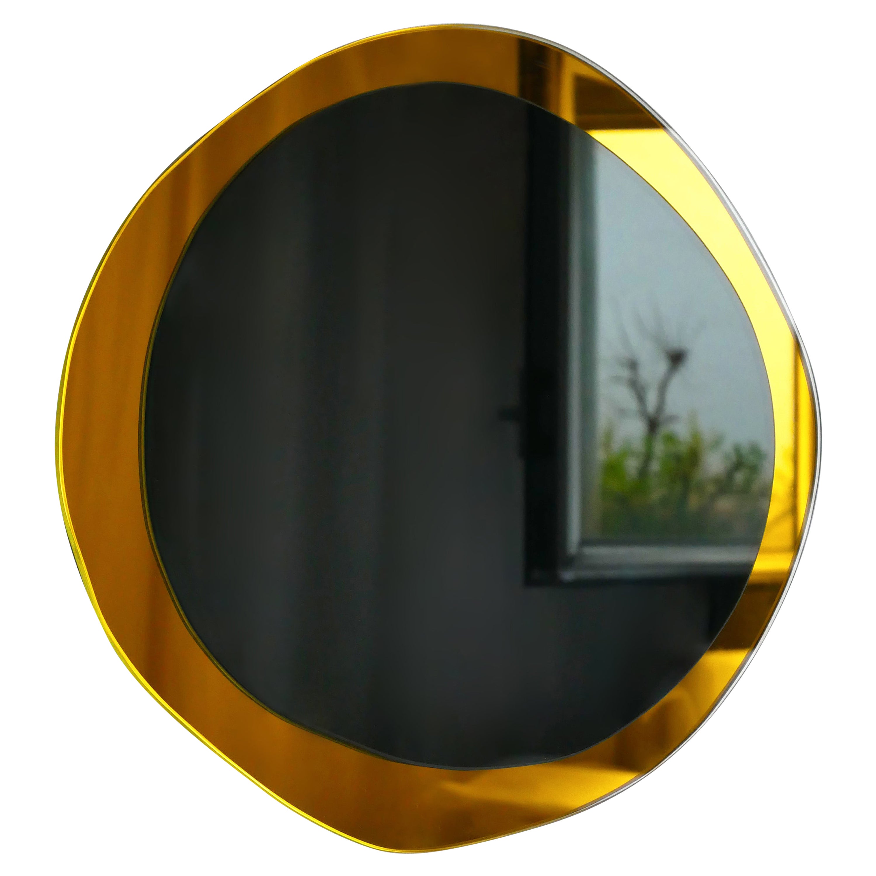 Dark Eclipse Medium Hand-Sculpted Mirror, Laurene Guarneri For Sale at ...