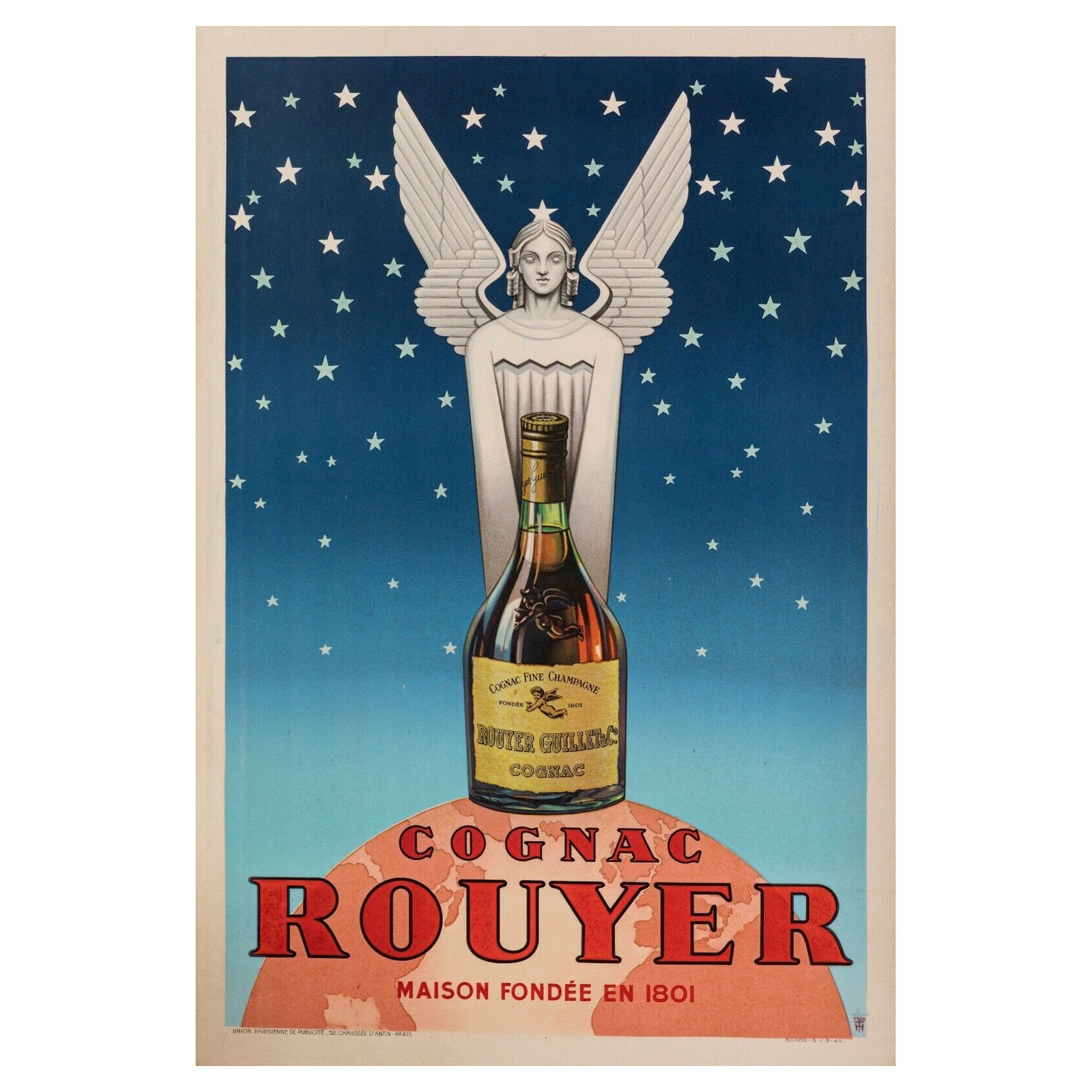 Original Poster-Cognac Quevedo-Cat-Spirits-Spanish, c.1920 For Sale at ...