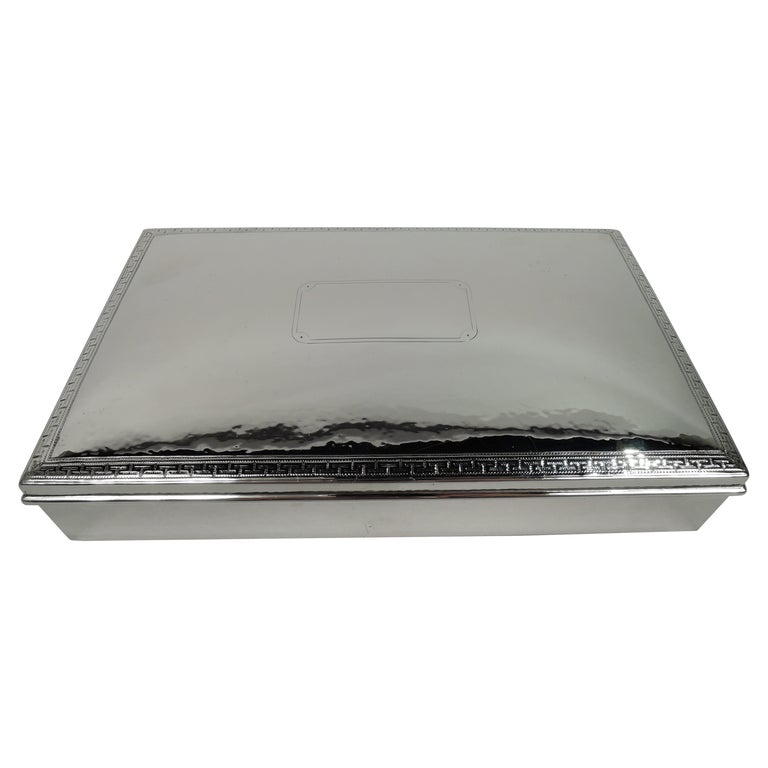 Antique Tiffany American Craftsman Classical Sterling Silver Box For ...