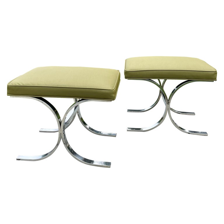 Mid-Century Modern Foot Stools For Sale at 1stDibs