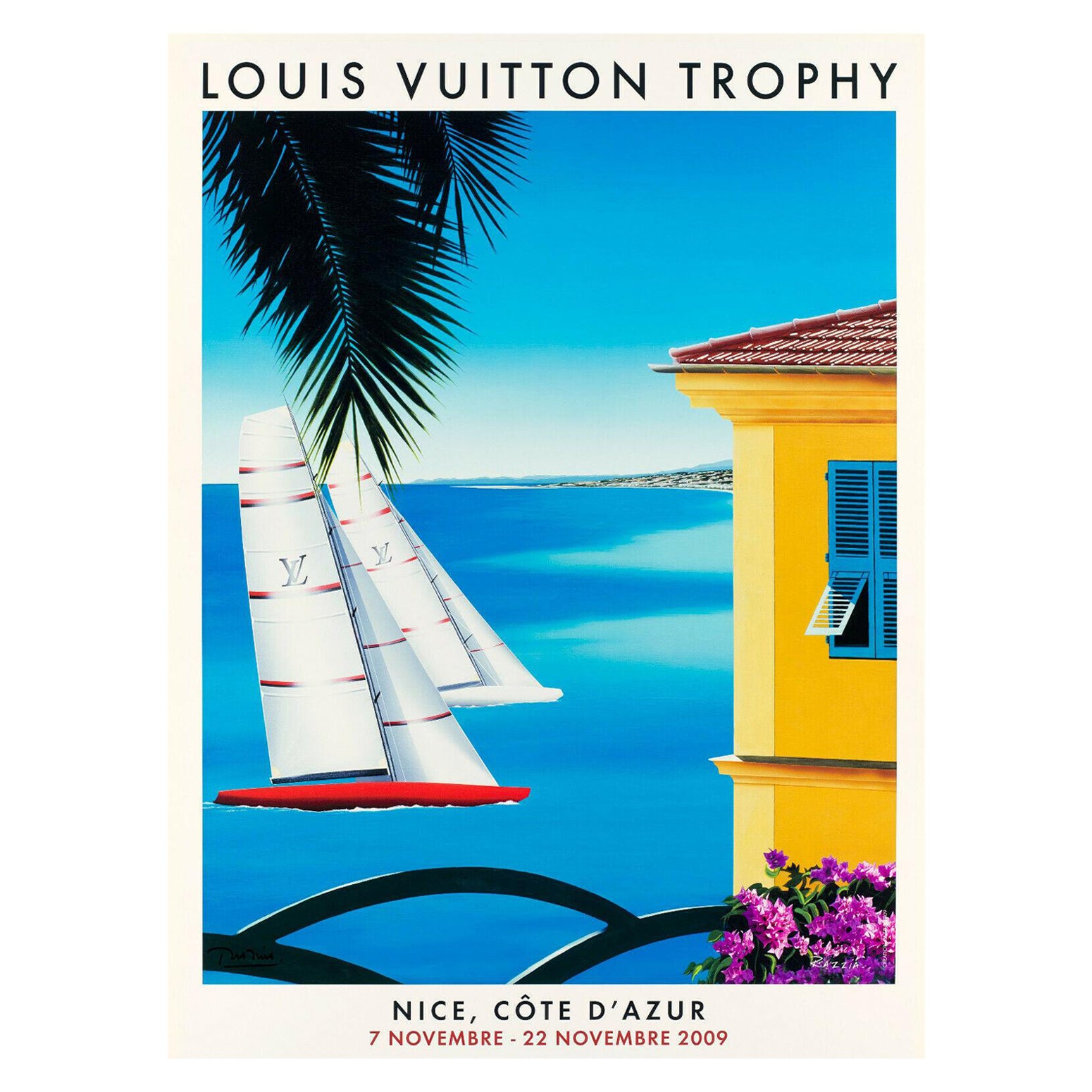 Louis Vuitton Ship Poster For Sale at 1stDibs