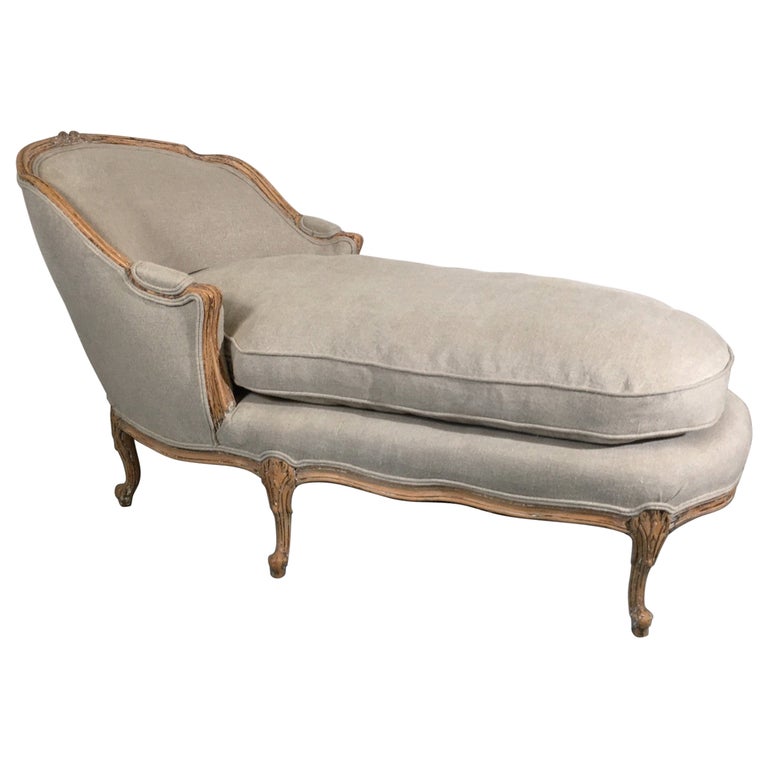 Louis XV Style Chaise at 1stDibs