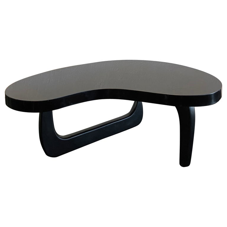 Isamu Noguchi Style Biomorphic Coffee Table For Sale at 1stDibs