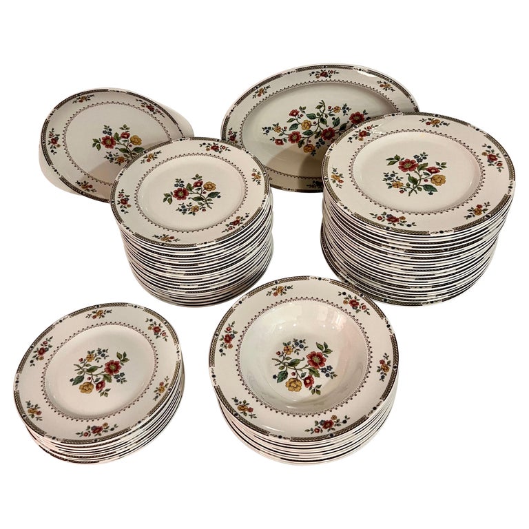 Replacement Flatware and Dinnerware Royal Doulton Kingswood Floral ...
