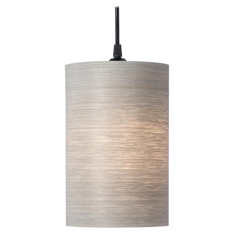 CENTA Mid-Century Modern Gray Tay Wood Veneer Pendant 6" For Sale at ...
