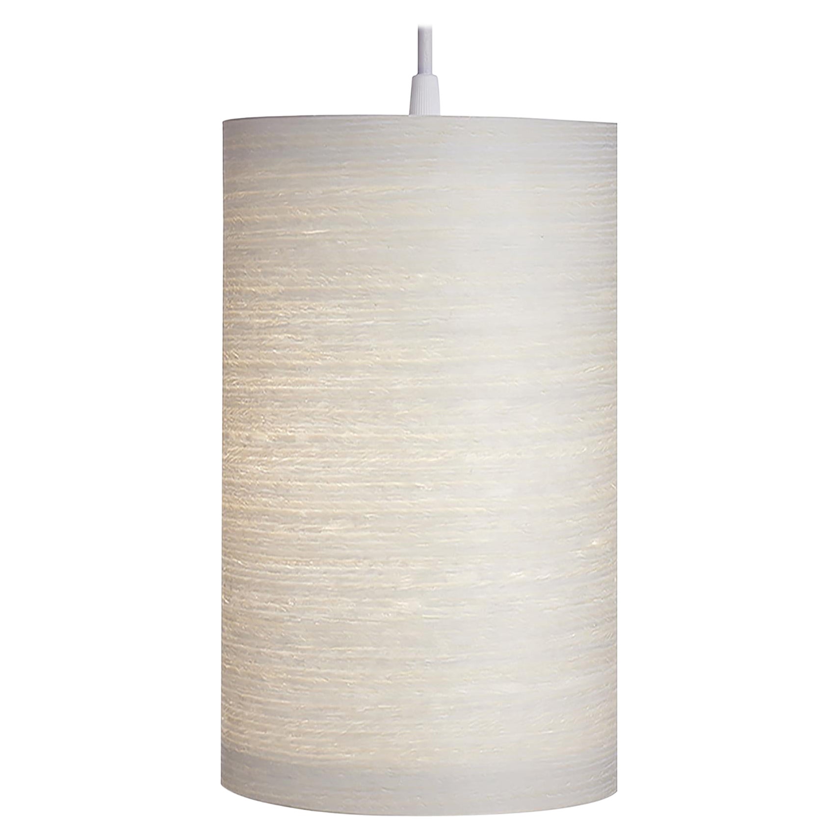 Centa Mid-Century Modern Style Karelian Burl Wood Veneer Pendant For ...