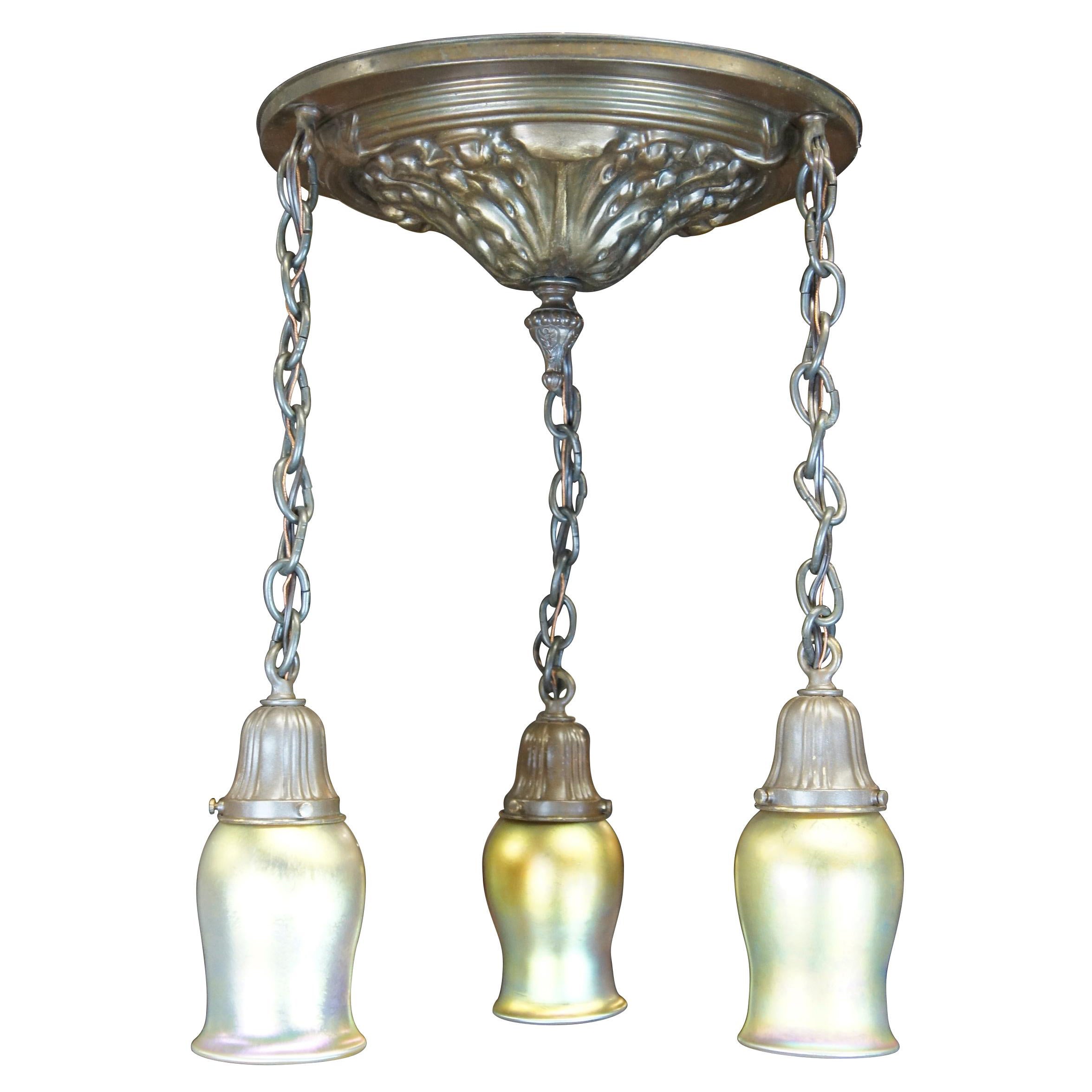 Ballard Designs Modern Fiona Glass Pendant Ceiling Bar Light Globe ...