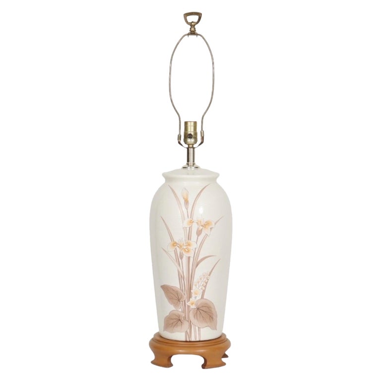 Ming Style Ceramic Table Lamp For Sale at 1stDibs
