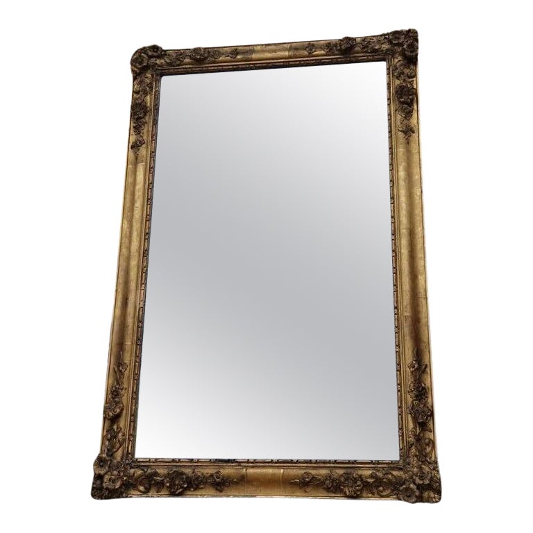 Magnificent Italian Regency Style Mirror with Figural Cameo at 1stDibs