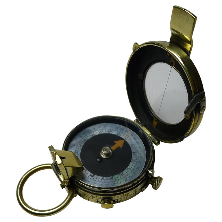 Antique English WWI 1917 British Army Officer's Compass at 1stDibs