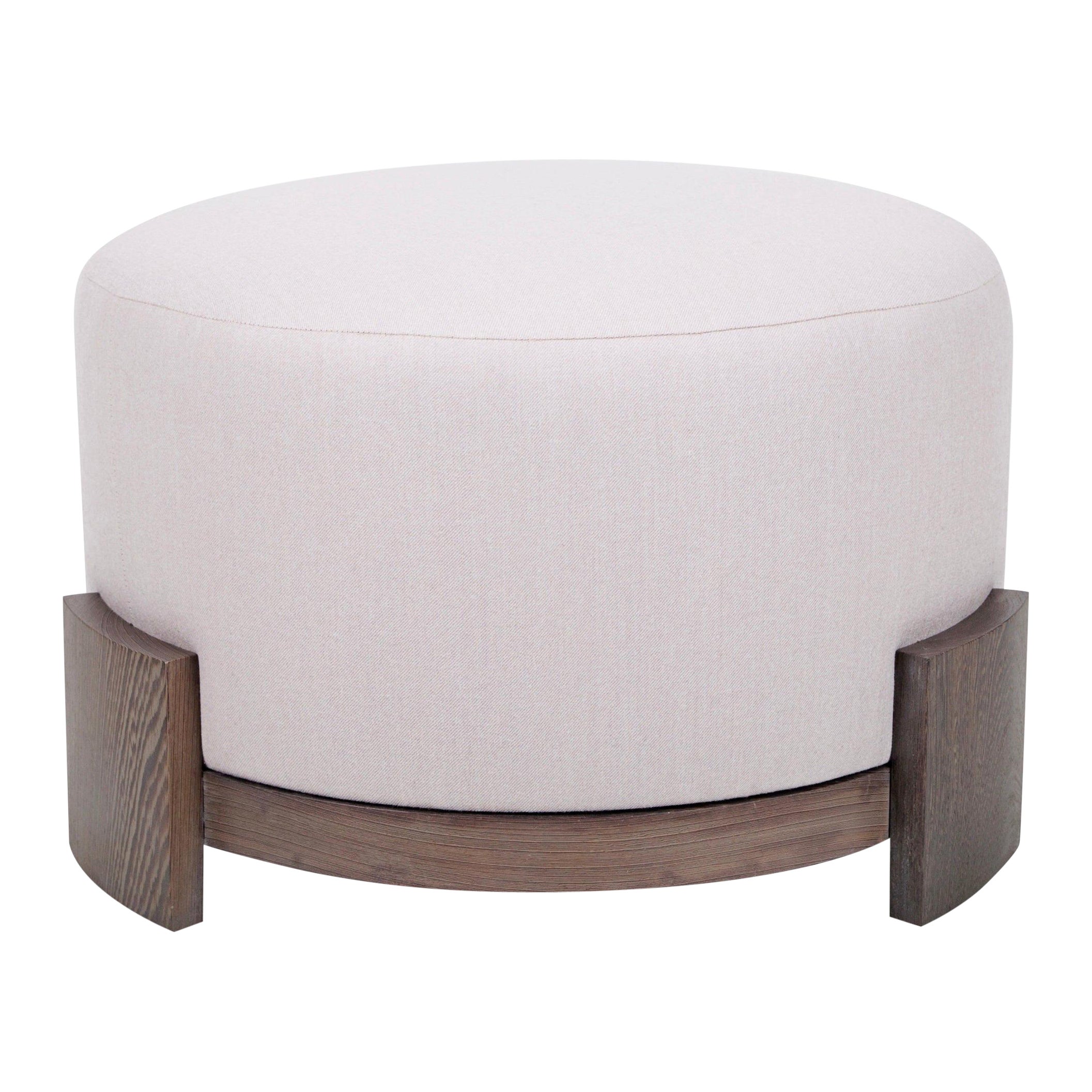 Monumental Rolling Ottoman Cocktail Table For Sale at 1stDibs | rolling ...