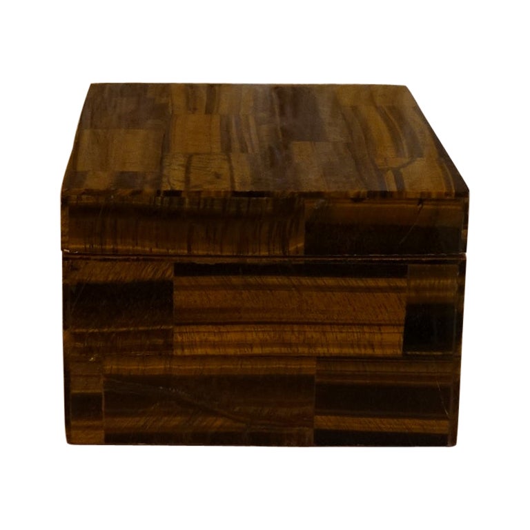 Contemporary Sideboard Natural Steel and Golden Tiger Eye Decorative ...