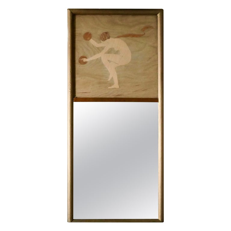 Arts and Crafts Wall Mirror from the Rowley Gallery, by W A Chase For ...