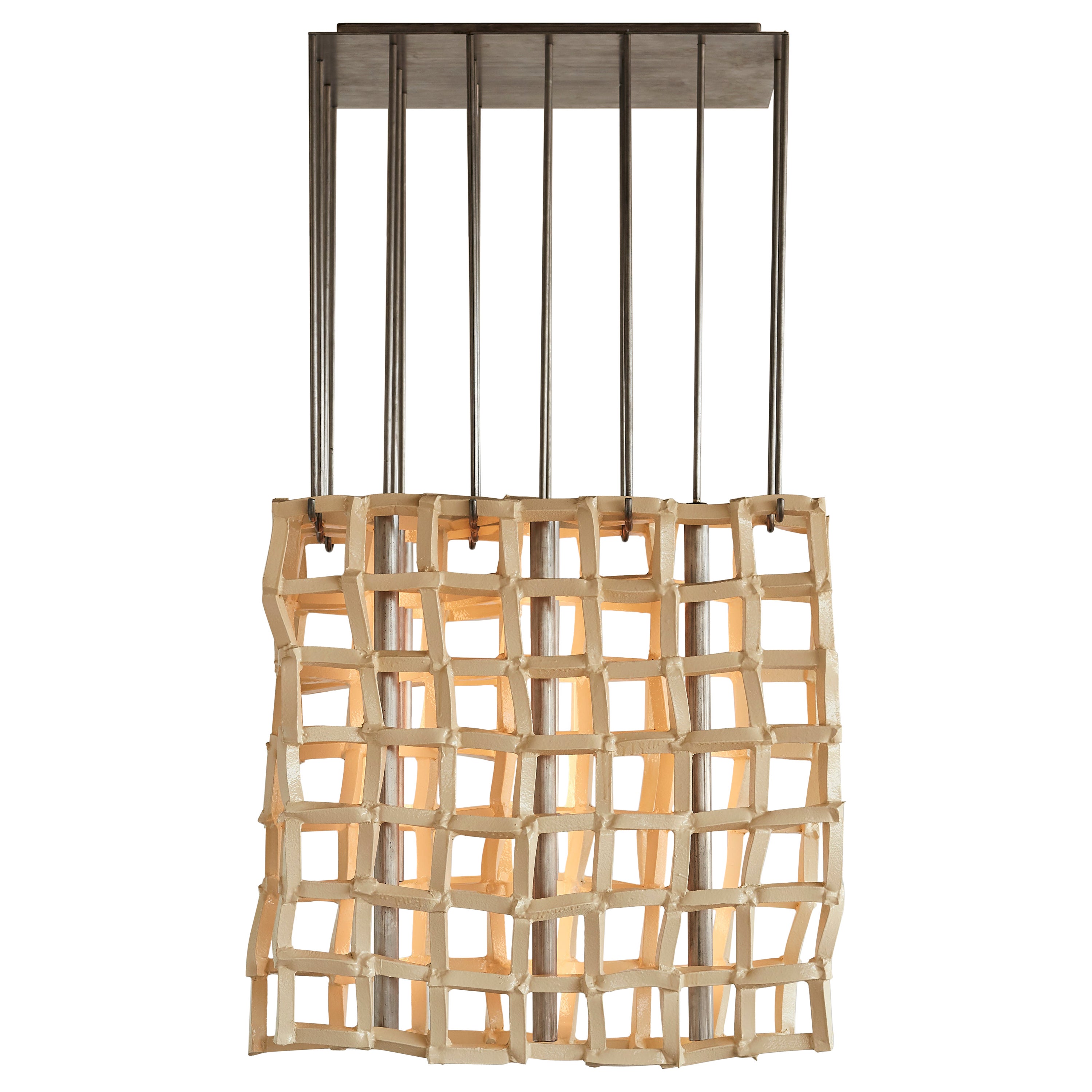 "Foam Catcher 2.0" Large Pendant Ivory For Sale at 1stDibs