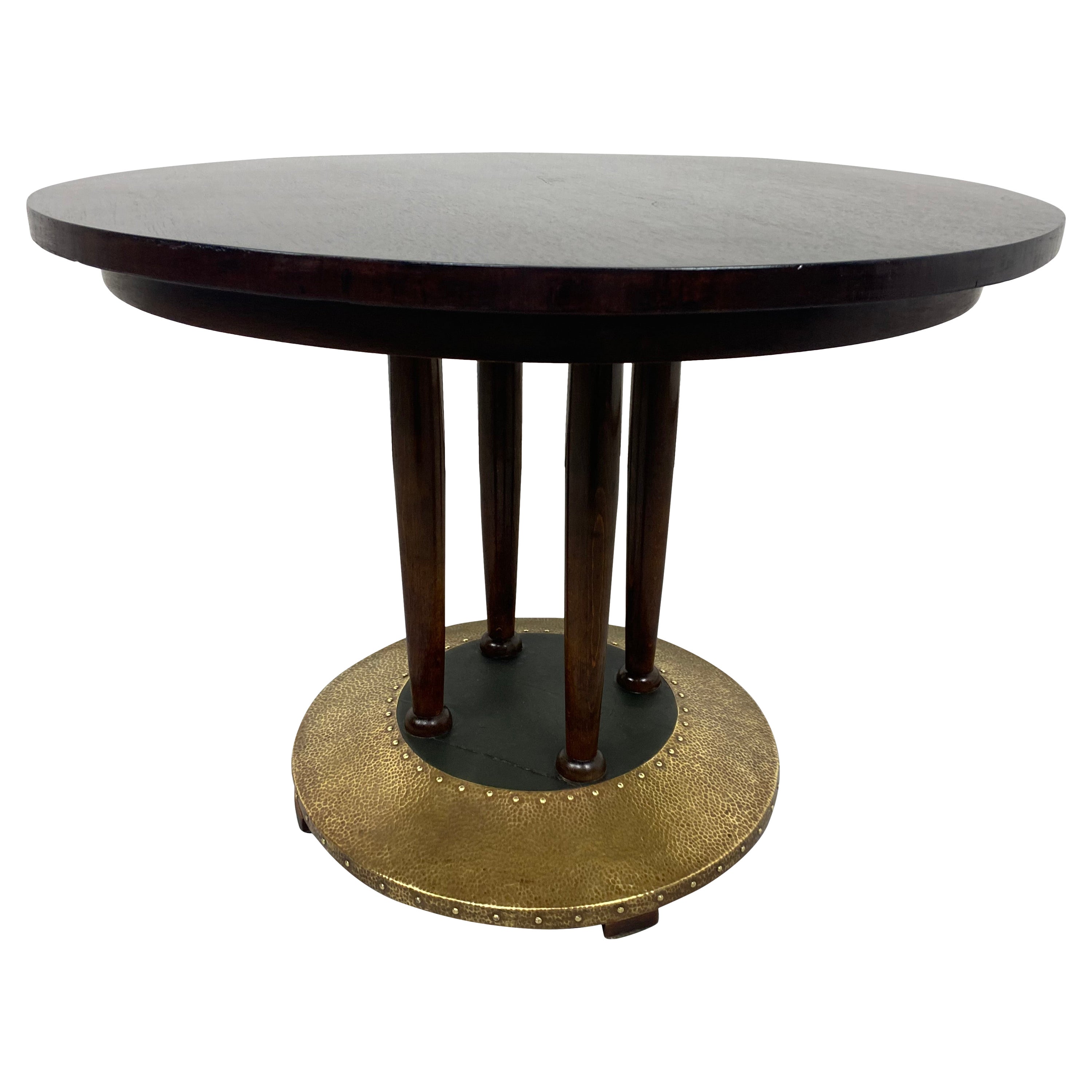 Oval Table by Josef Hoffmann for Wiener Werkstätte For Sale at 1stDibs