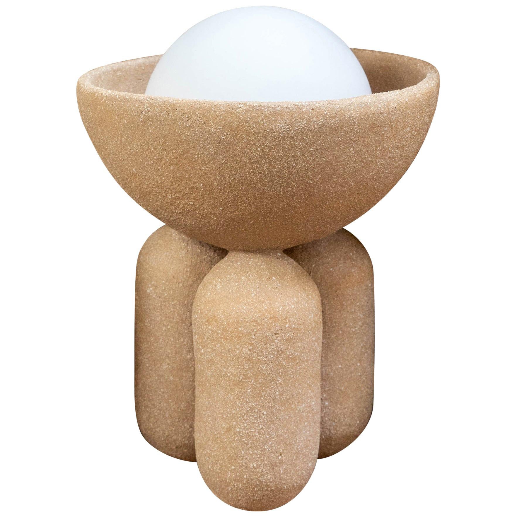 Black Small Half Sphere Lamp by Lisa Allegra For Sale at 1stDibs