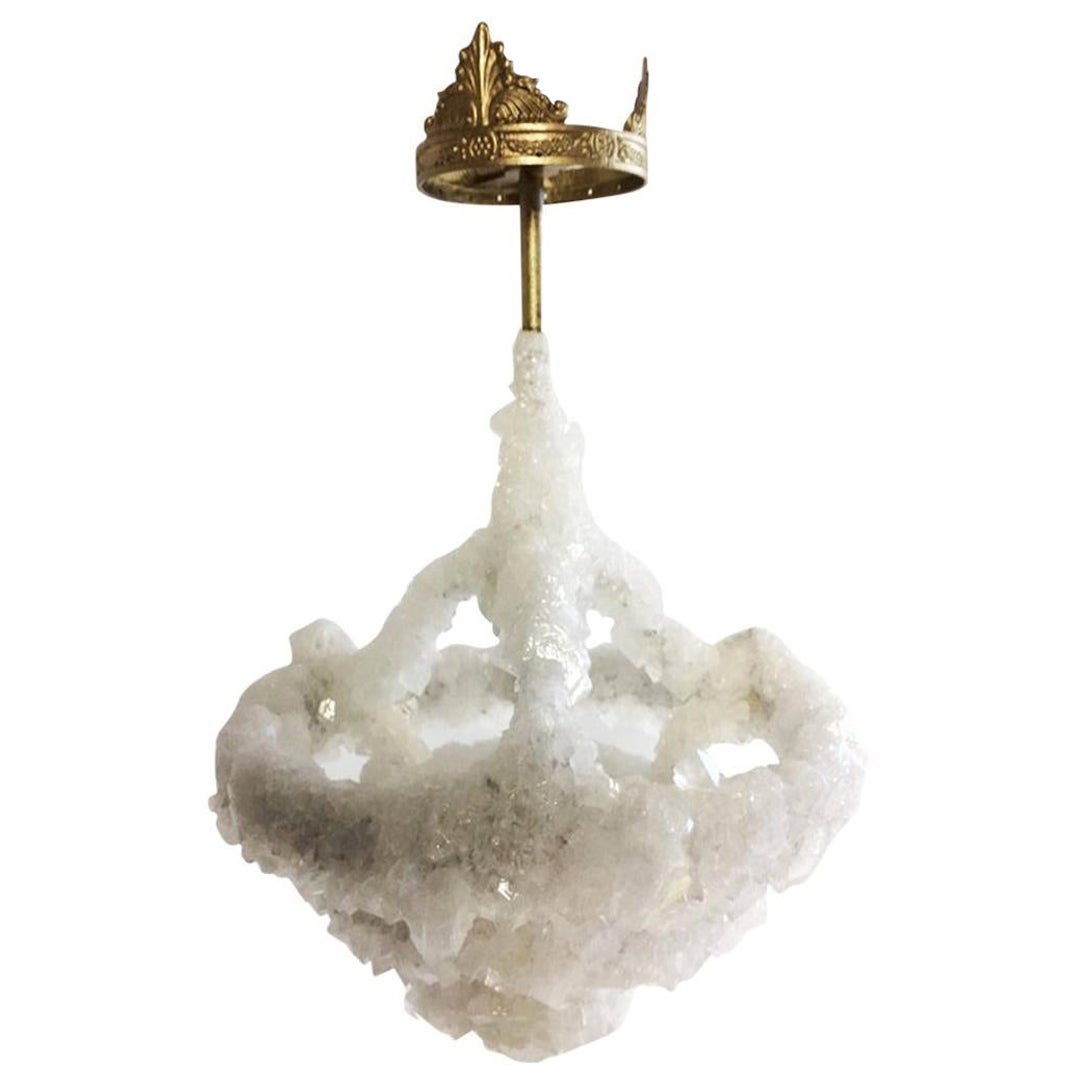 Small Overgrown Unique Crystal Chandelier, Mark Sturkenboom at 1stDibs