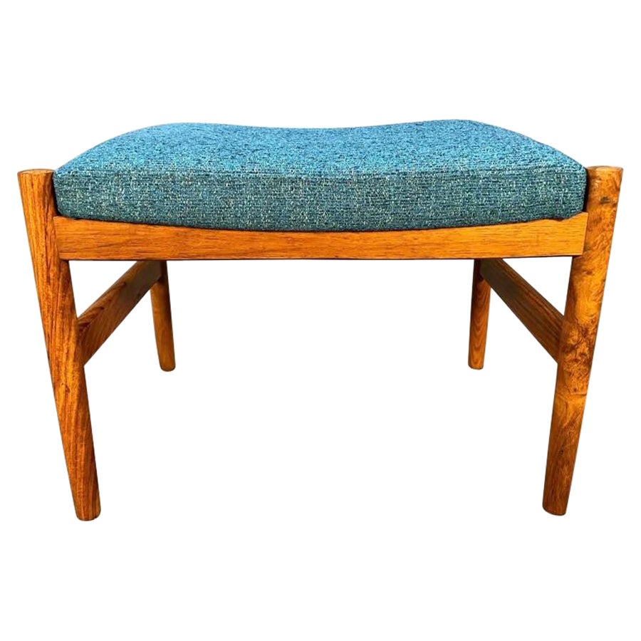 1950s Vintage Danish Rosewood Ottoman For Sale at 1stDibs | 1950s ottoman