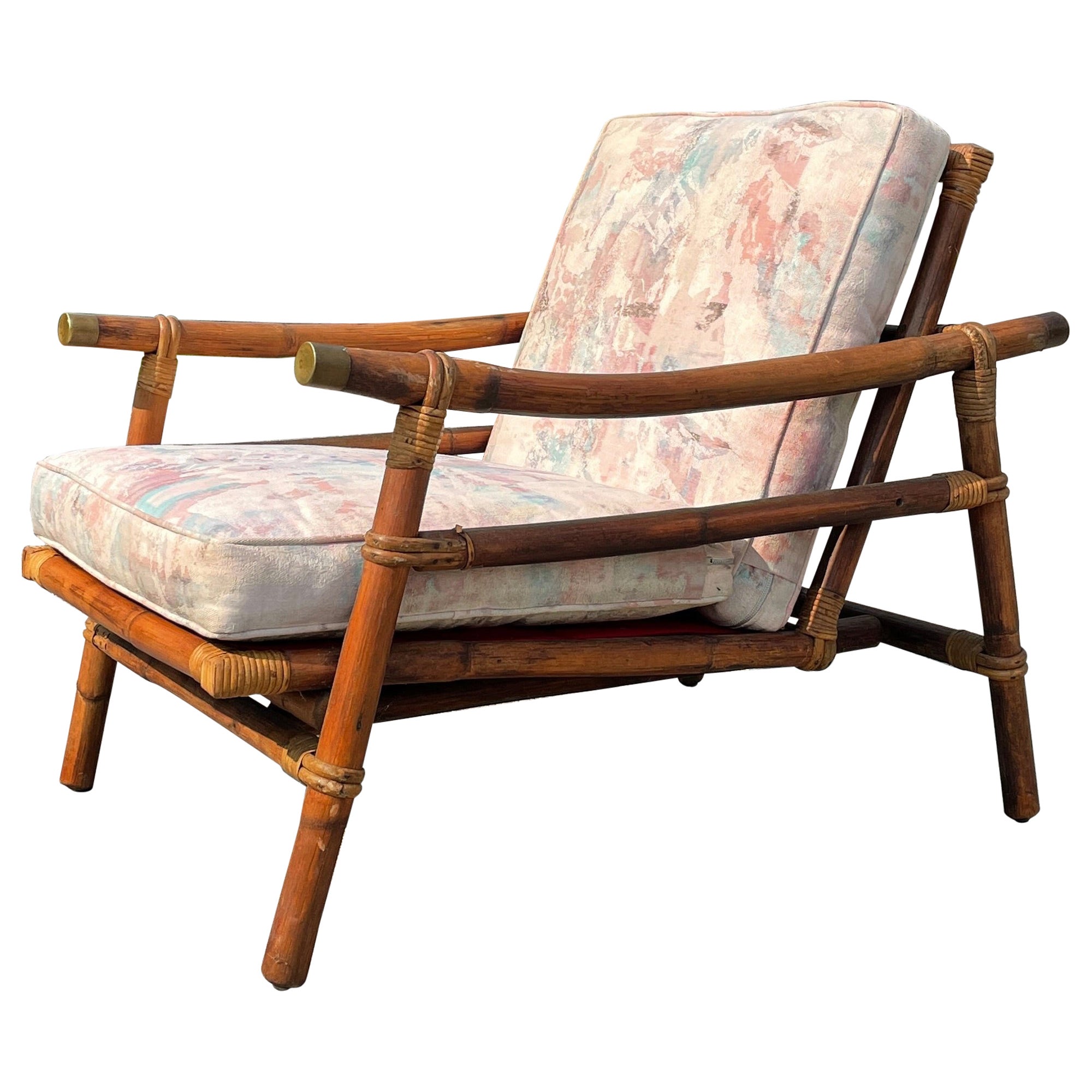 John Wisner Far Horizons Ficks Reed Lounge Chair For Sale at 1stDibs