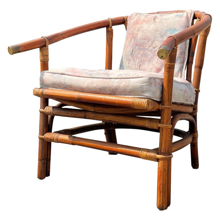 John Wisner Far Horizons Ficks Reed Club Chair For Sale at 1stDibs