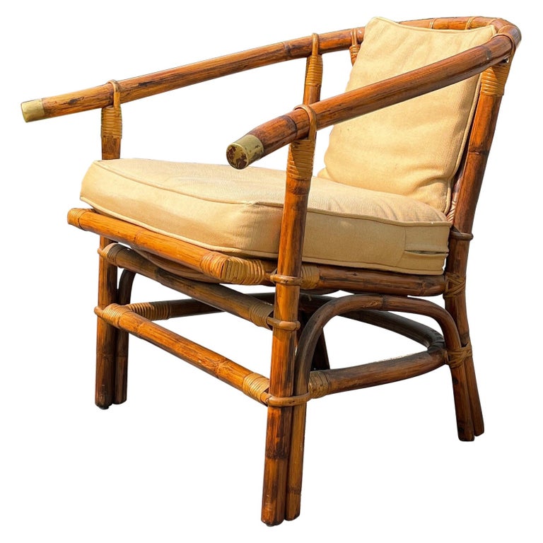 John Wisner Far Horizons Ficks Reed Club Chair For Sale at 1stDibs