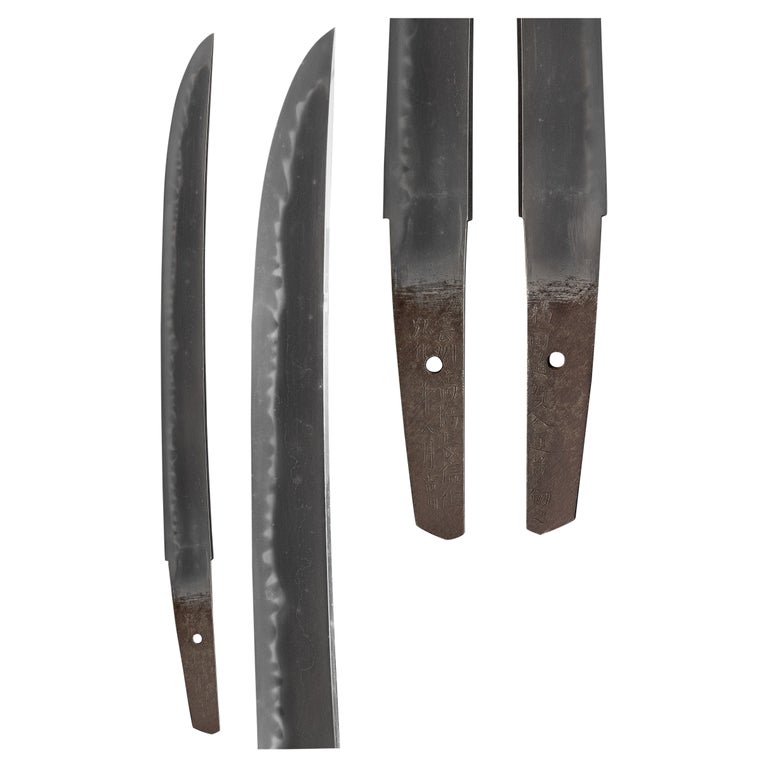 Shinto Sunnobi Tanto by Takahashi Naganobu, 1846 For Sale at 1stDibs ...