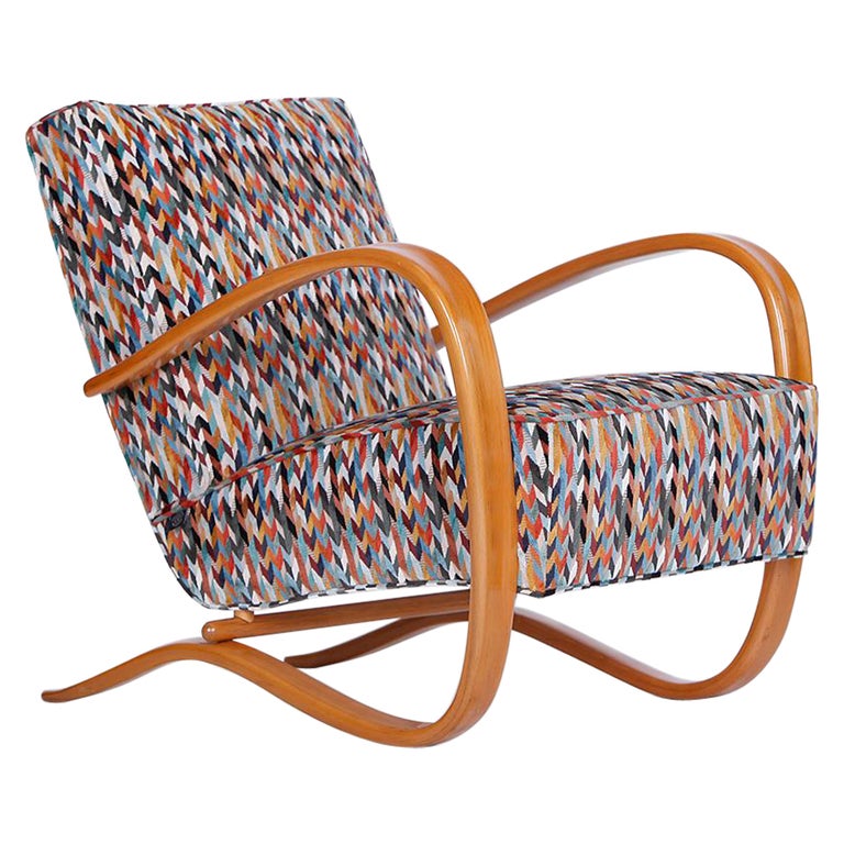 Streamline Chair H-269 by Jindřich Halabala for Spojene UP Zavody ...