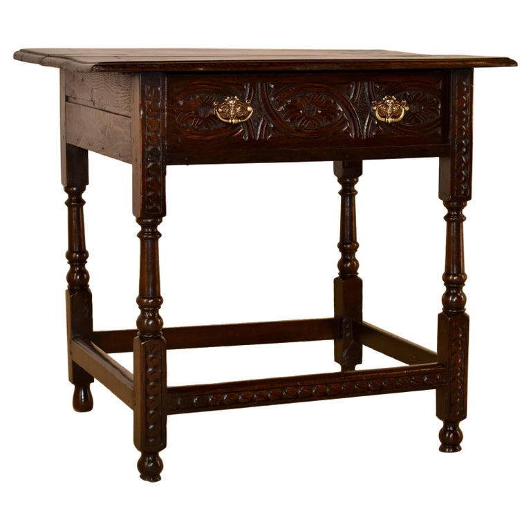 17th Century English Side Table For Sale at 1stDibs