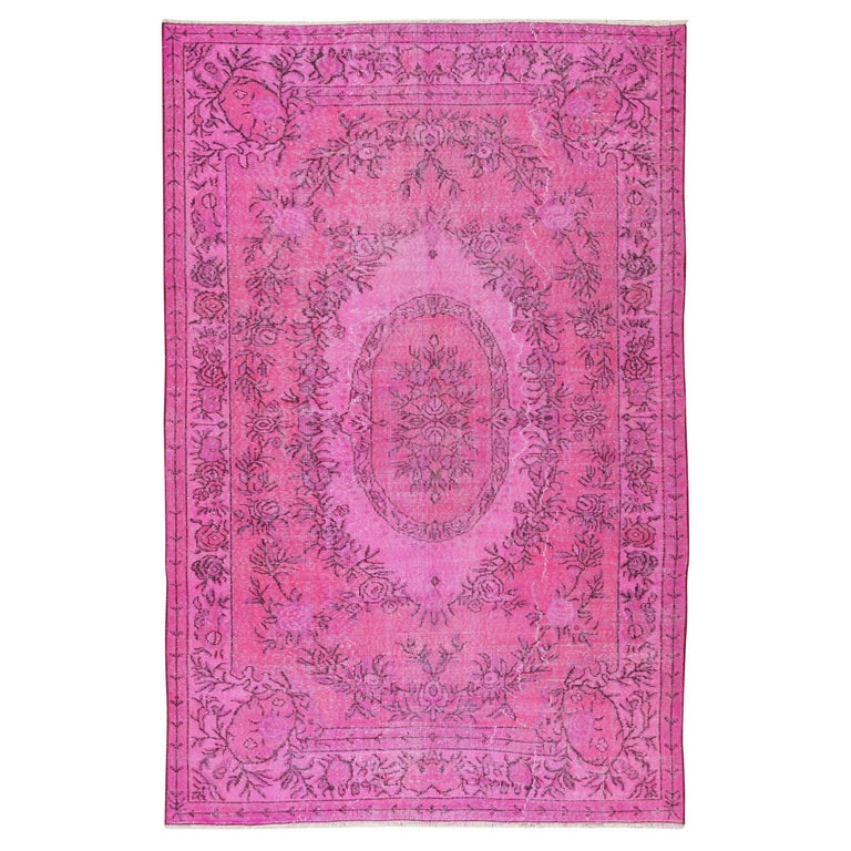 Teppich Vintage Rosa