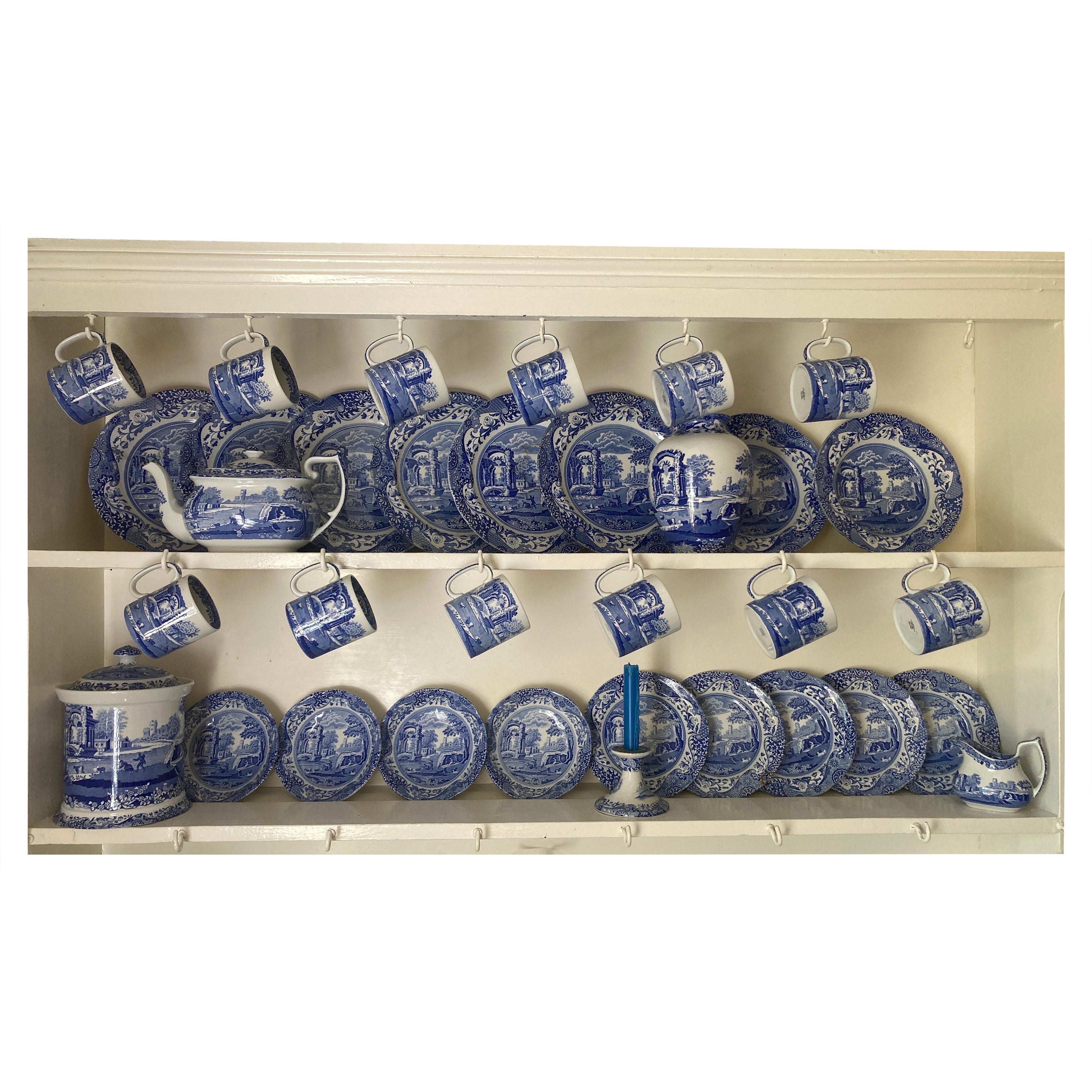 Vintage Spode England "Buttercup" 39 Piece Set of Earthenware at 1stDibs