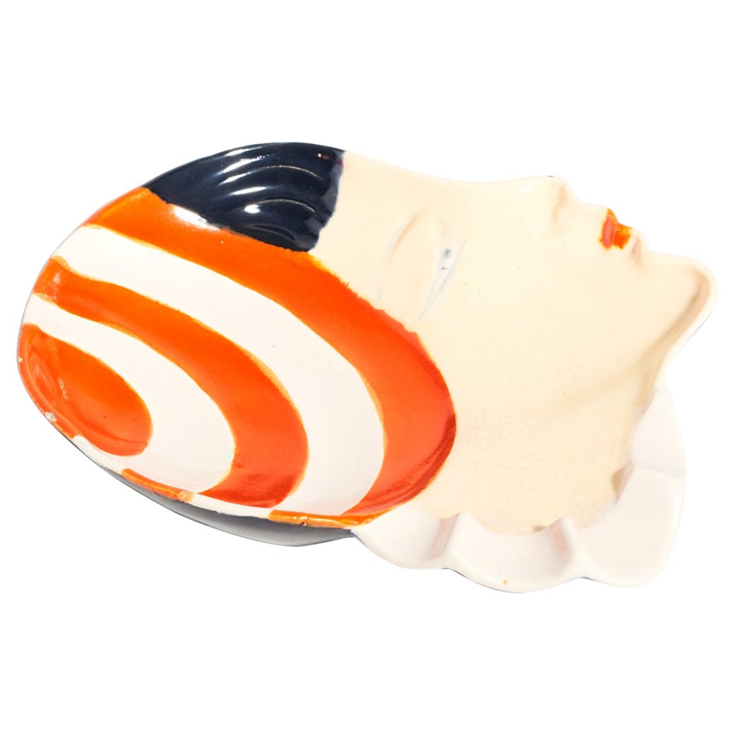 Rare Art Deco Female Profile Ashtray At 1stDibs rare-art-deco-female-profile-ashtray-at-1stdibs