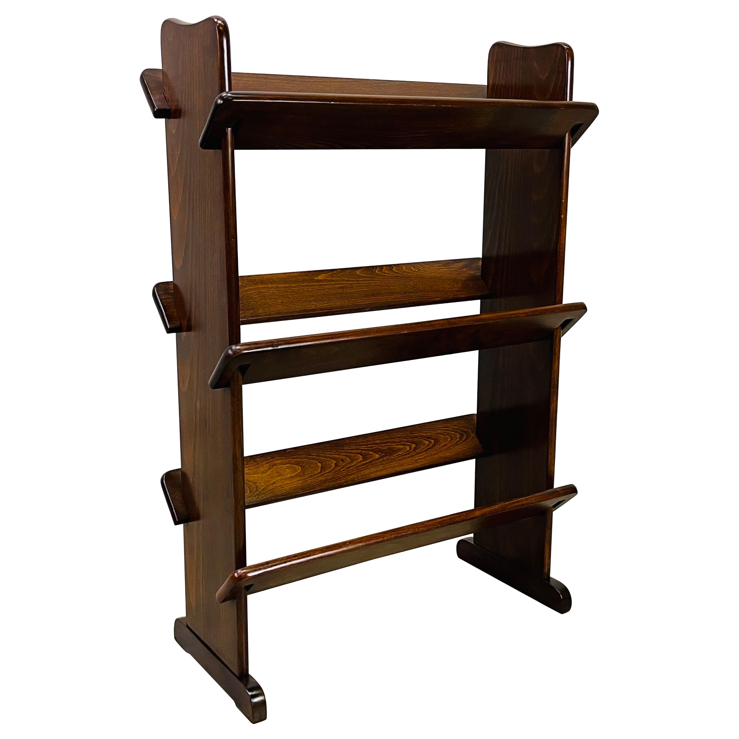 Orange Red Modular Plastic Umbo Bookshelf at 1stDibs