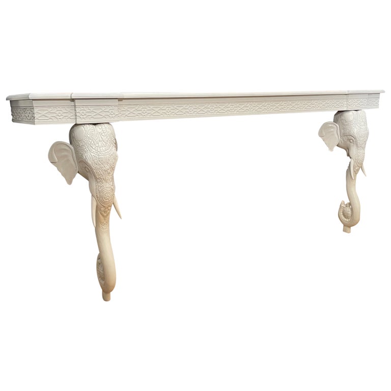 Elephant Wall Mount Console Table by Gampel Stoll For Sale at 1stDibs