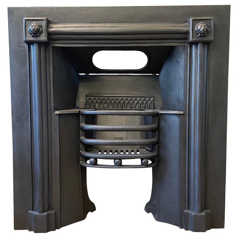 A Reclaimed Cast Iron Register Grate In the Regency Taste For Sale at ...