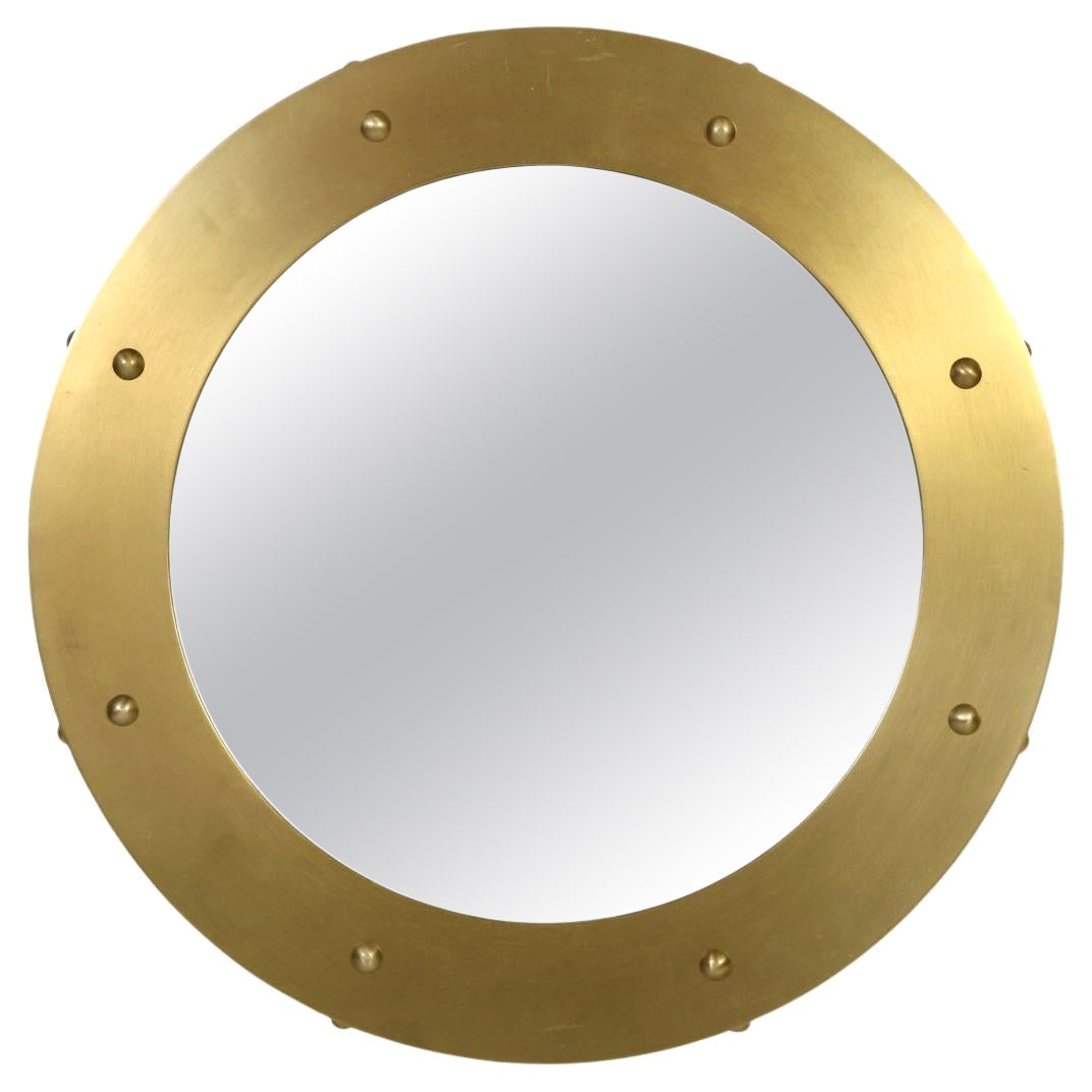 Recta Gold Matte Mirror For Sale at 1stDibs