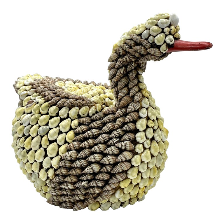 Anthony Redmile Shell Encrusted Duck or Swan Box Redmile Objects London ...