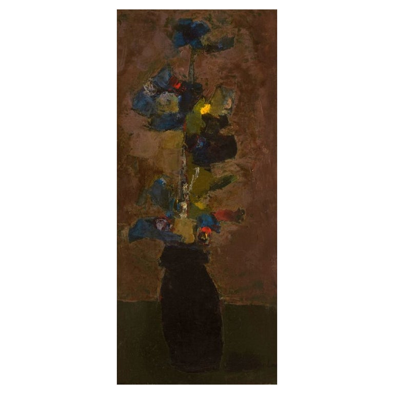 Jean Marie Pons Listed French Artist, Oil/Board, Modernist Still Life ...