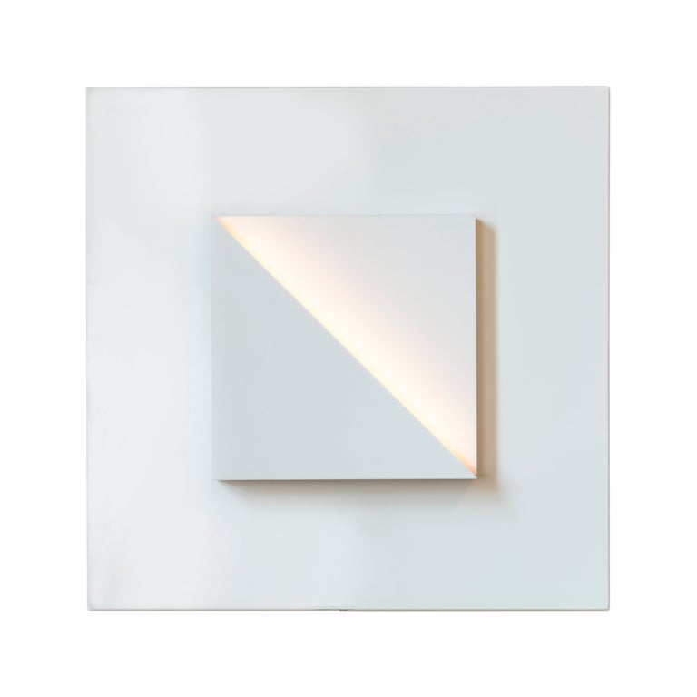 Cycladic Framed Square Sconce For Sale at 1stDibs