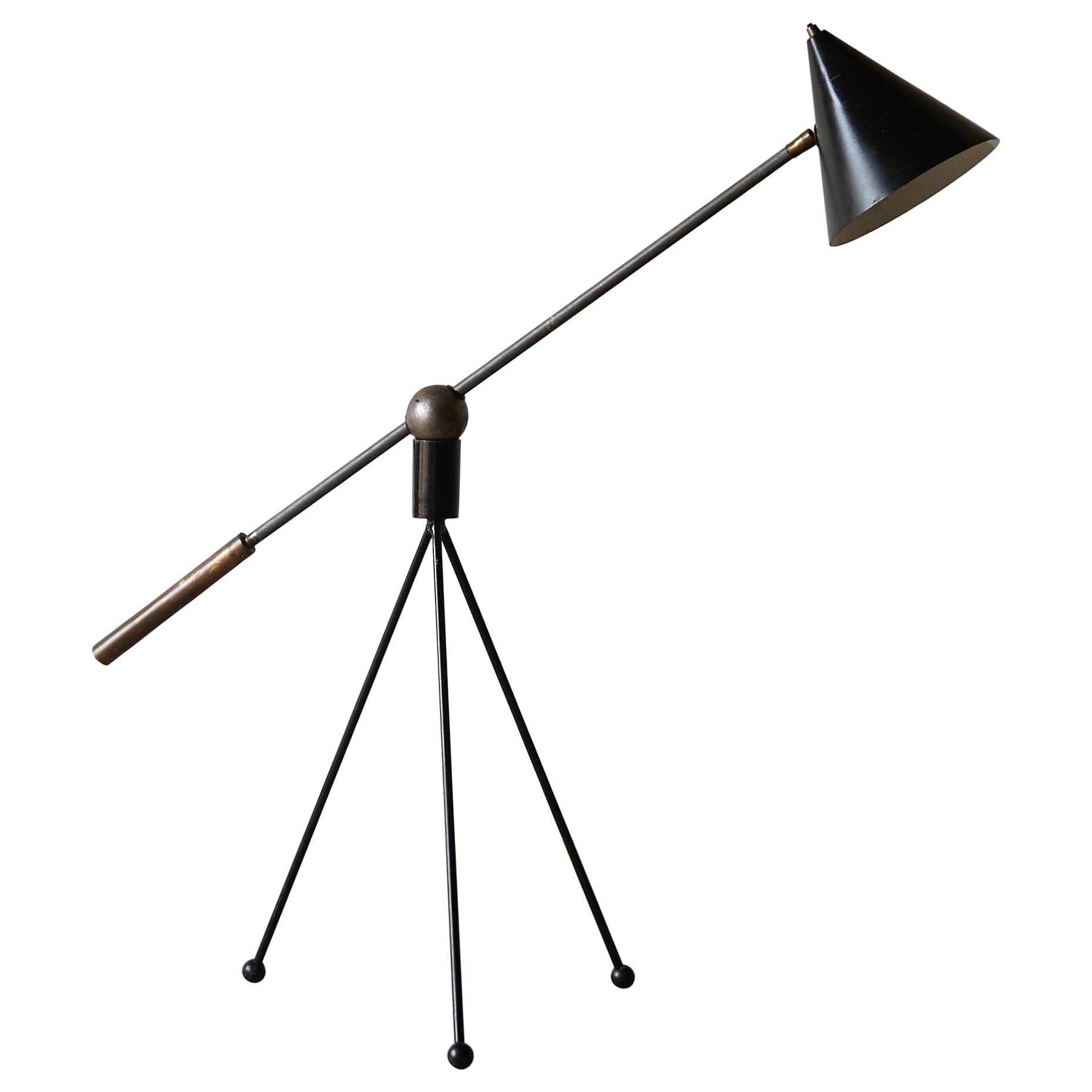Rare Gilbert Watrous MoMA Design Competition Heifetz Floor Lamp at 1stDibs
