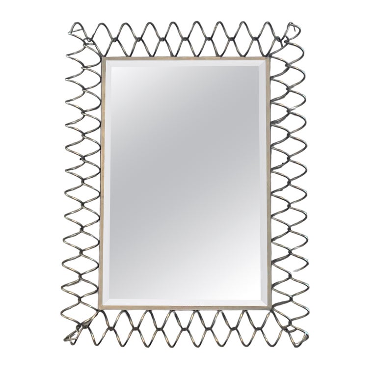 Uttermost Silver Mirror For Sale at 1stDibs