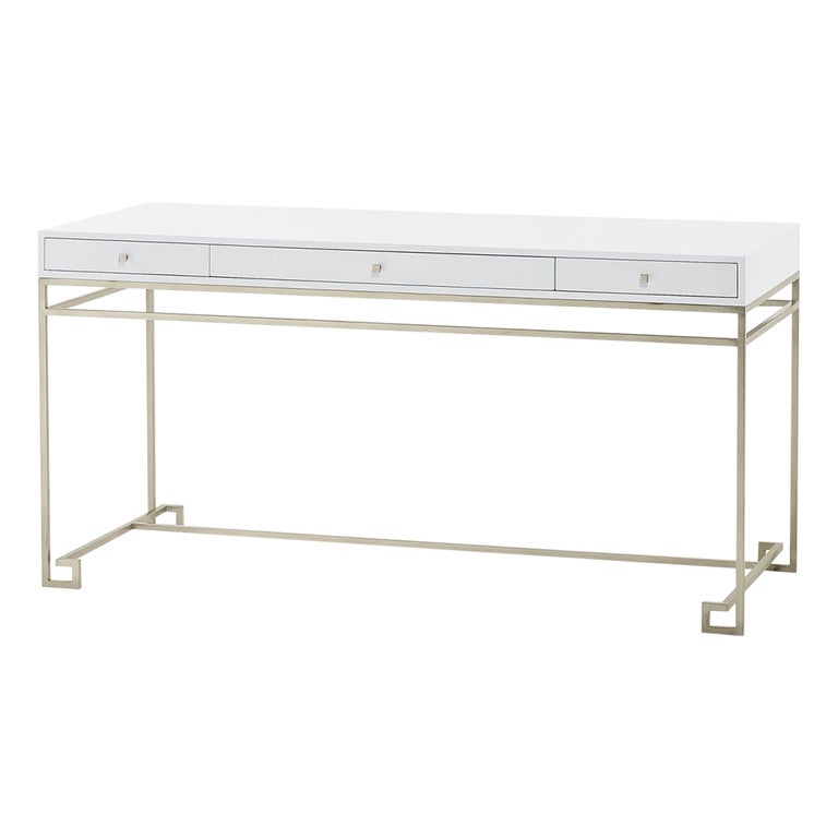 Modern Painted Desk For Sale at 1stDibs