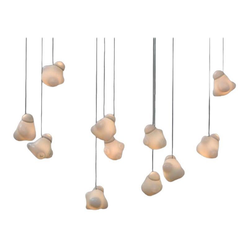 Multi-Light Suspension 76 Serie, 3 Pendant Fixture For Sale at 1stDibs