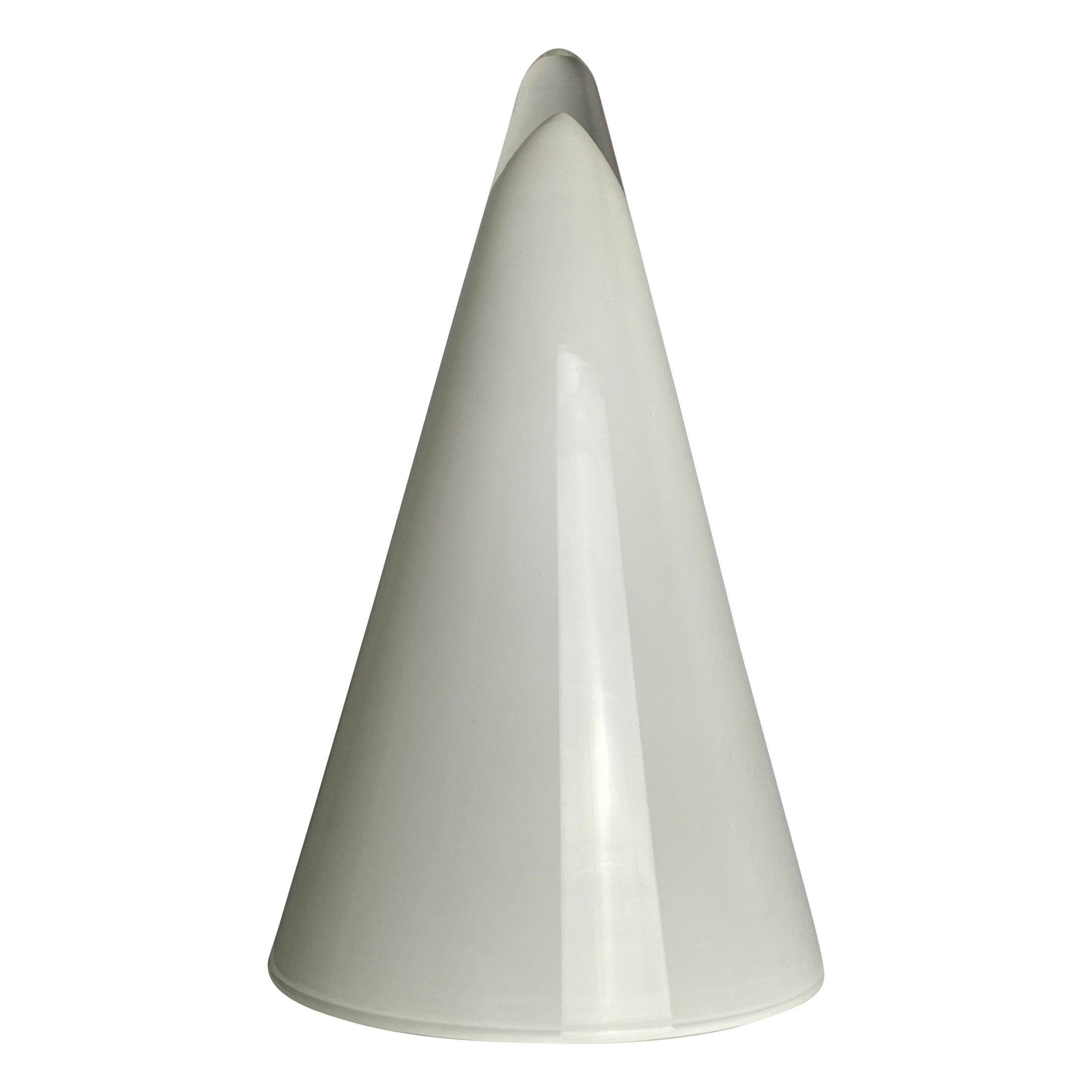 Set of Four Opal Glass "Iceberg" Table Lamps by SCE, France, 1970s For ...