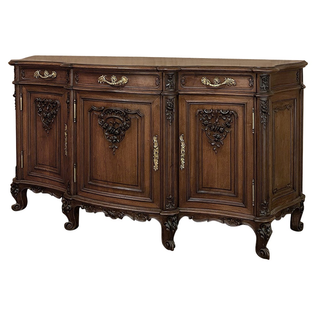 Fine 18th Century French Period Louis XIV Walnut Lyonnais Buffet For ...