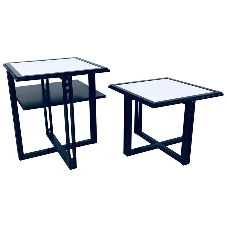 Galaxy Square Side Table Set by Umberto Asnago for Giorgetti, Italy ...