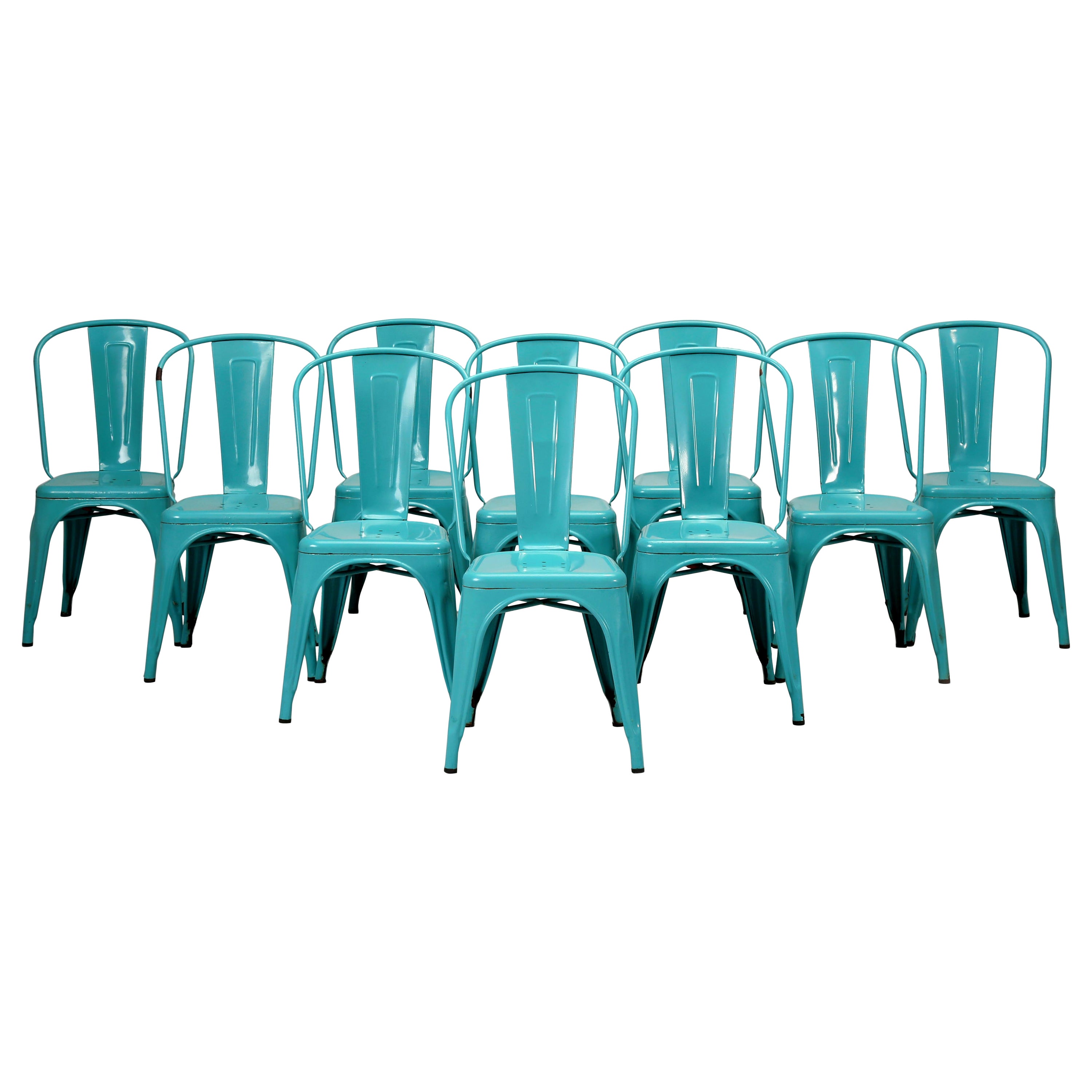 Tolix Chairs (set of 2 ) at 1stDibs
