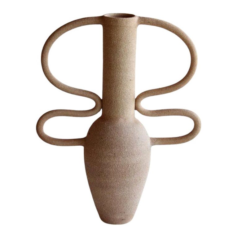 Vase 0024 Grès Roux Chamotté by Marta Dervin For Sale at 1stDibs